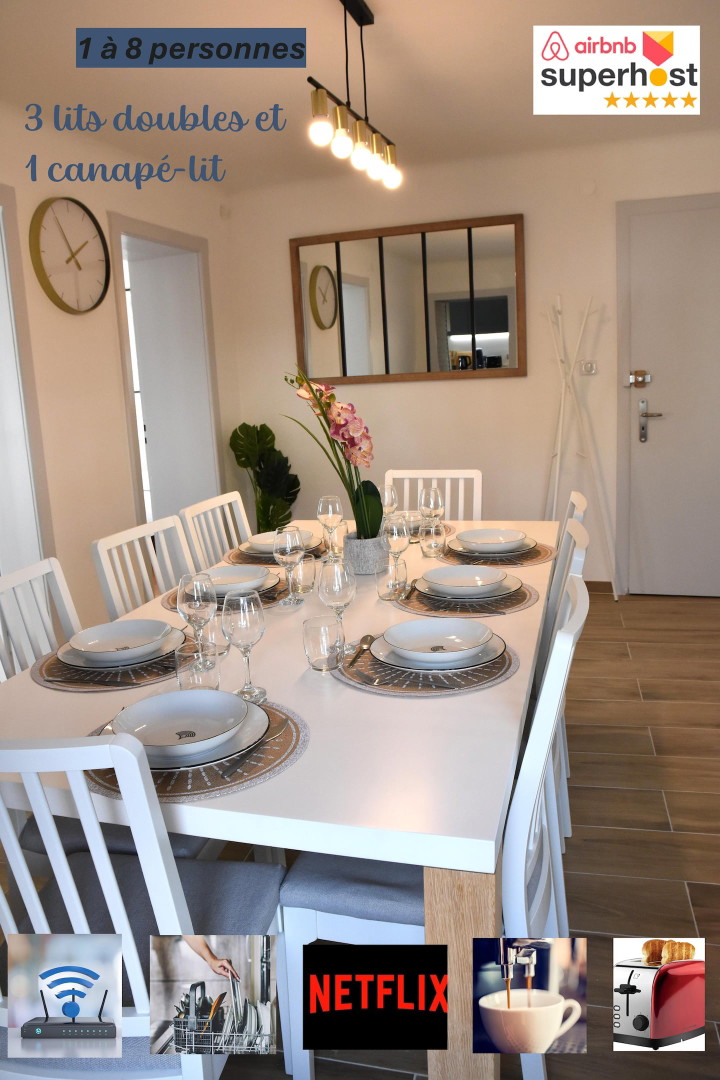 Le Nid Des Cigognes-8 Personnes Avec Terrasse - Cattenom