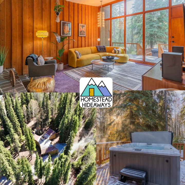 Soak Under The Aurora At Retro Star House W/ Igloo - Alaska