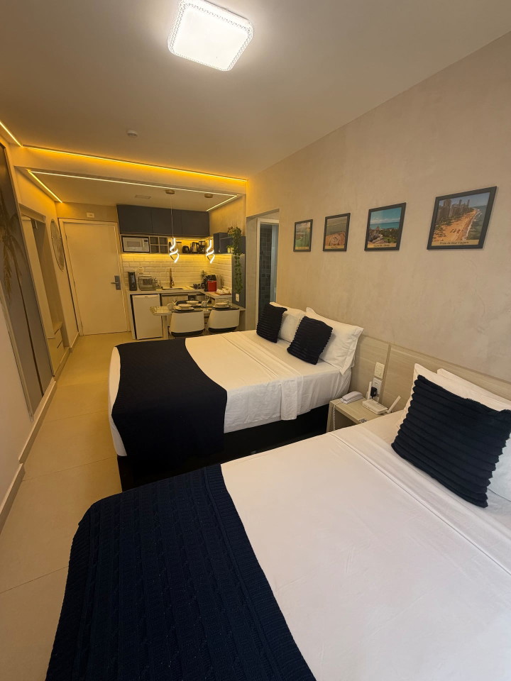 Luxury Flat Hotel - 50 Meters From The Beach - Recife
