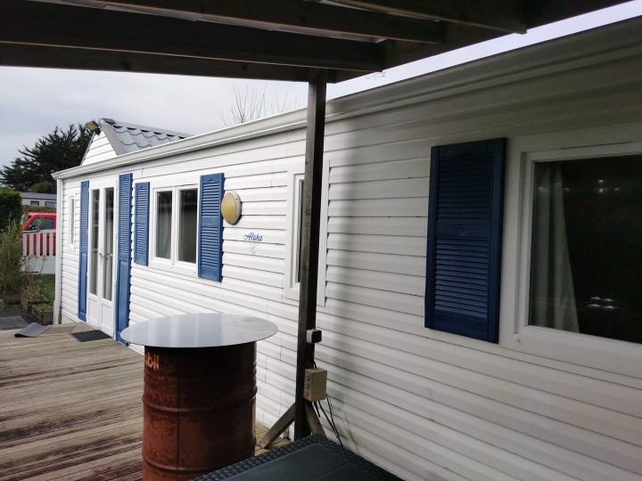 Grand Mobil Home  Terrain Prive - Morbihan