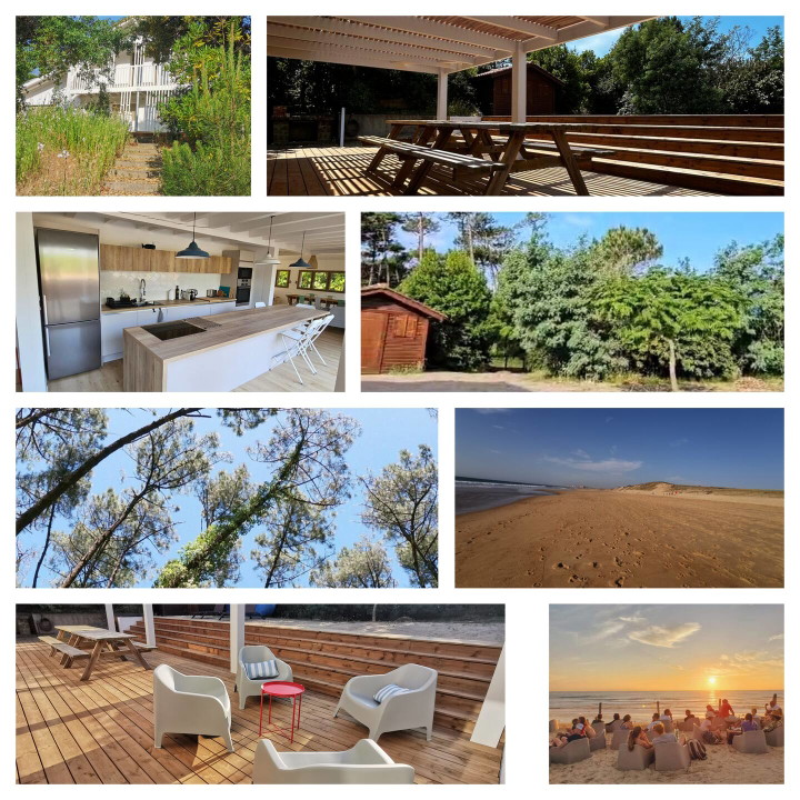 Villa Naéco, 4 Chambres , 8 Pers, Proche Plage - Capbreton