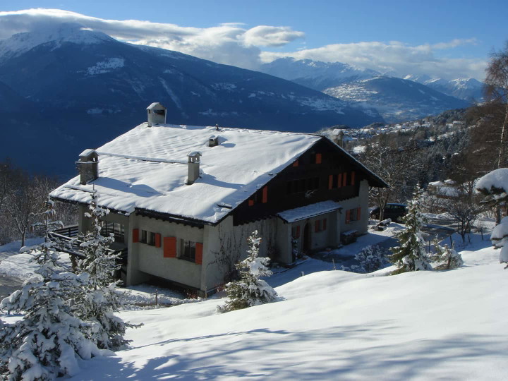 5 Etoile Chalet Avec Sauna Jacuzzi - Vercorin