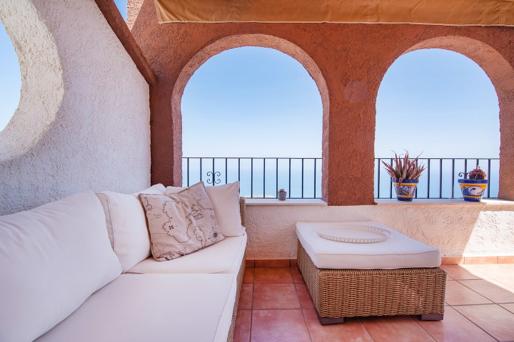 Beautiful 180° Sea View Apartment With Pool - Benitachell