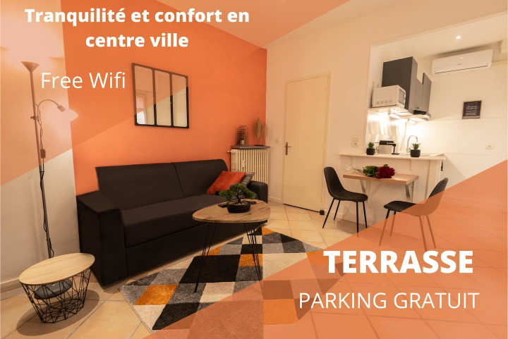 Cosy Flat For 2close City Centerparking&terrace - Nice