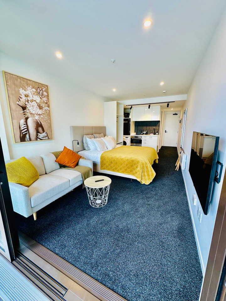 Brand New Lush Studio Apartment Close To Airport - Wellington