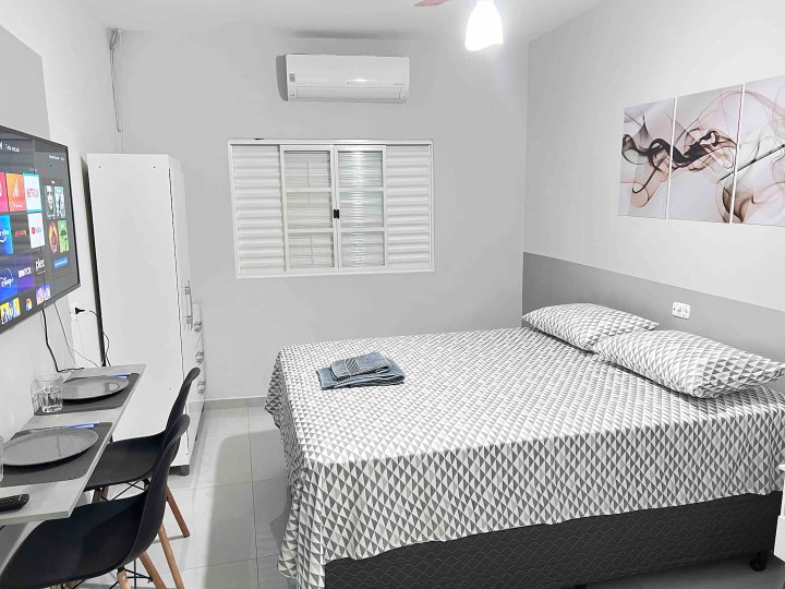Studio Flat-2 Near Campus I, Queen-size Bed, Wi-fi, 43" Tv - Presidente Prudente