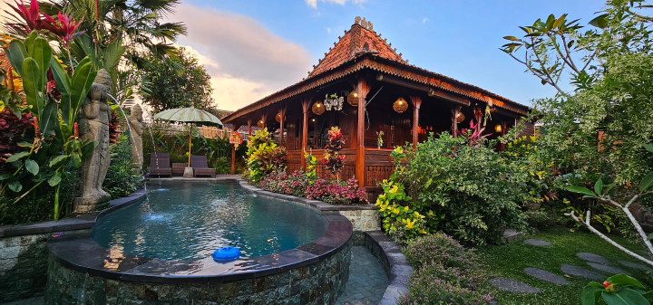 Romantic Ricefield Private Pool Villa Ubud - Bali
