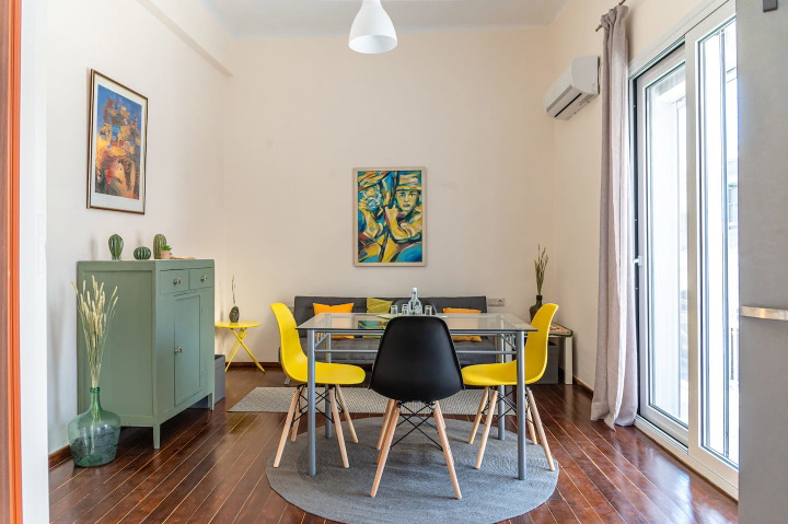 Traditional Two-storey Maisonette With Roof Top Yard - Crete