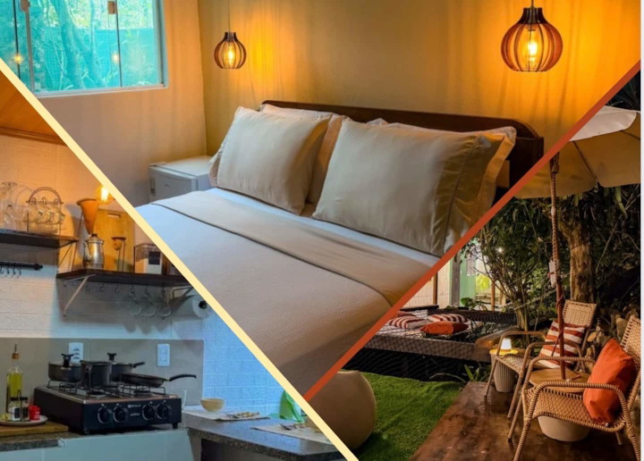 Amor Caiçara | Quarto 3
Com Cozinha Compartilhada - Brasil