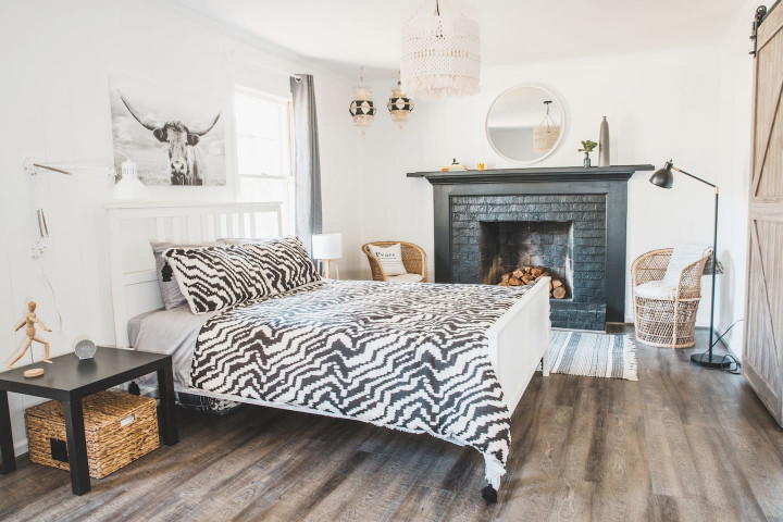 The Boho Suite | Private Bed, Bath, & Living Room - Raleigh, NC