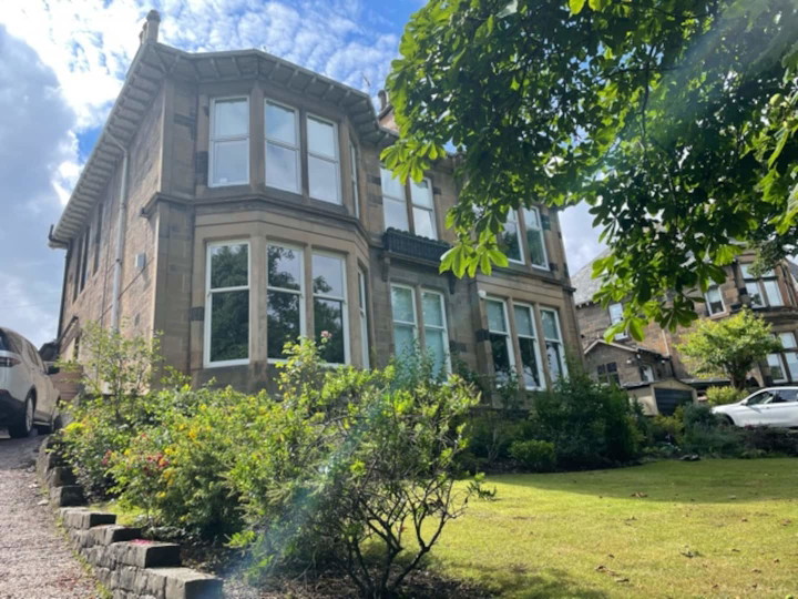 Upper Duplex In Pollokshields Merchants Villa - Glasgow