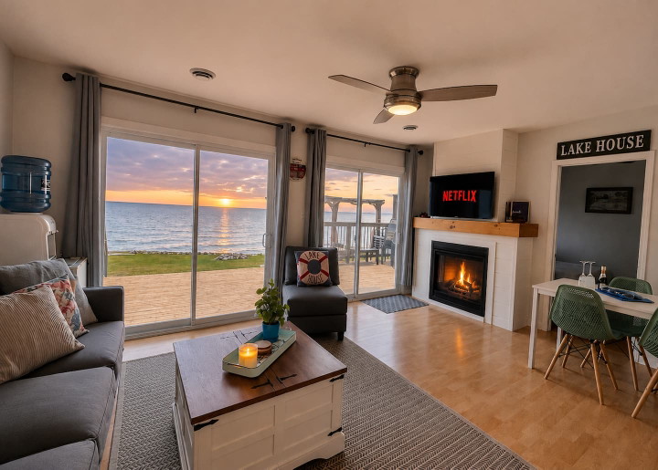 Lake Erie Waterfront Retreat | Fire Pit & Sunsets - Ontario