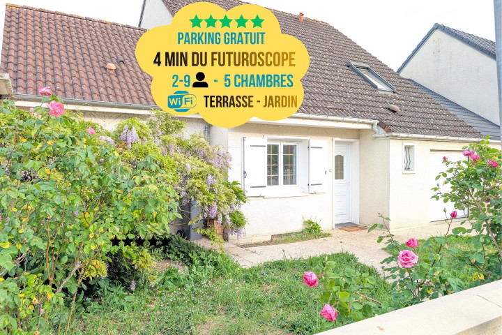Maison Glycine · Maison Glycine - 5&nbsp;Chambres, 6&nbsp;Lits -Fu - Chasseneuil-du-Poitou