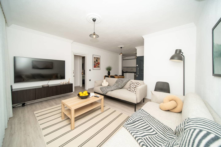 Quiet Modern 2+1 Upper Floor Apartment In Bodrum Center - Bodrum