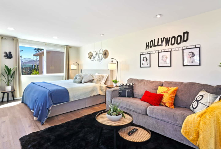 Huge Studio | 7 Mins Lax, Beach, 405 & Sofi Nearby - Los Angeles