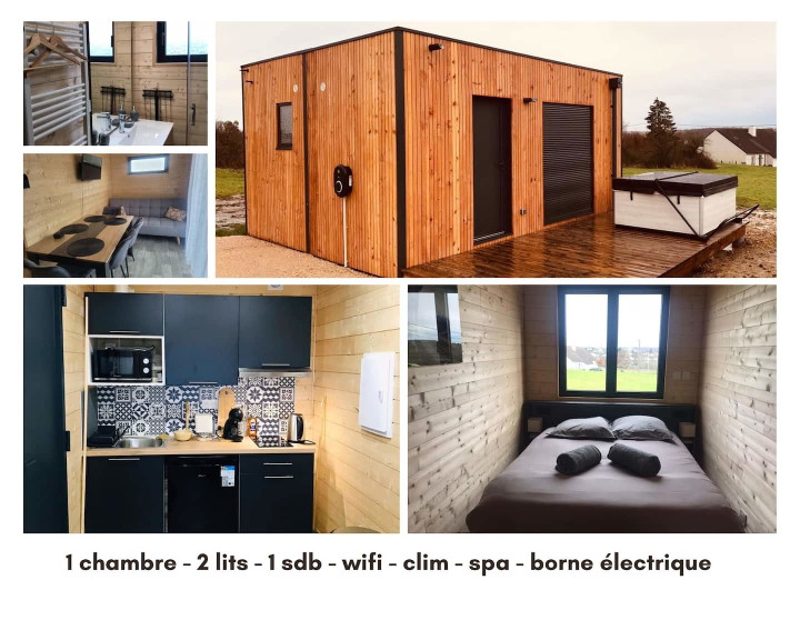 Le Chalet De Lenny-spa-wifi-borne éLectrique-clim - Indre