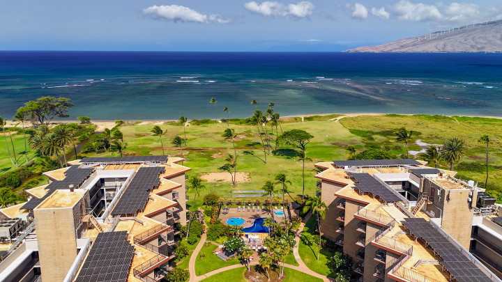 Ocean Front Pool Hot Tub Wifi A/c Km330 - Kihei, HI