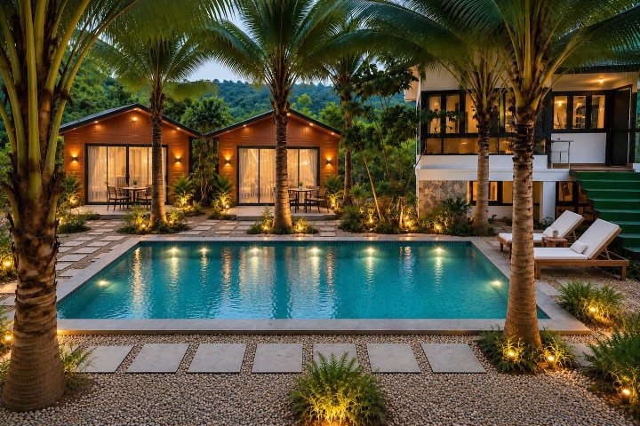 Tropical Family Room | 2 Beds | Pool | Ong Lang - Phú Quốc