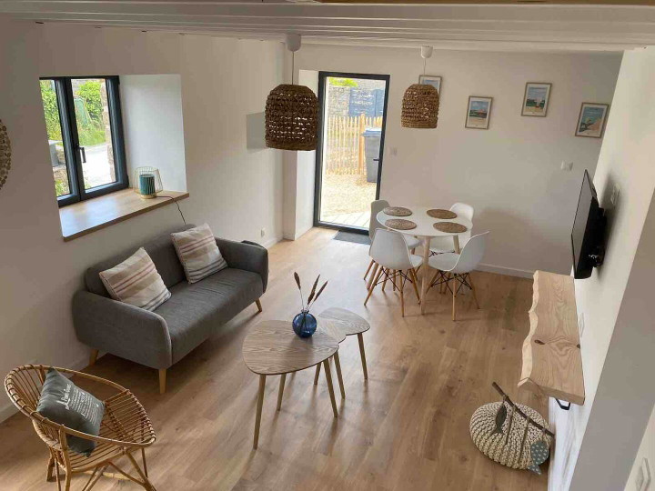 Pretty Renovated Fisherman's House By The Sea - Louannec