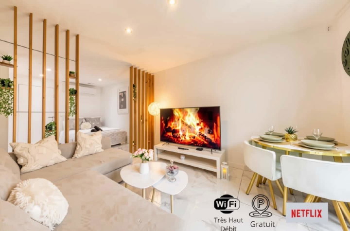 Studio Idyllique, Terrasse, à 10 Min De Paris Nord - Courbevoie