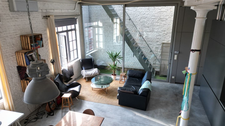 Penthouse Loft With Private Sauna - Bruxelles