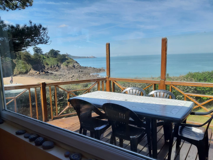 Mobil Home, Vue Mer Avec Terrasse - Saint-Cast-le-Guildo