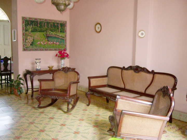 Room 2 Of The Hostal Colonial With Solar Power - Cuba