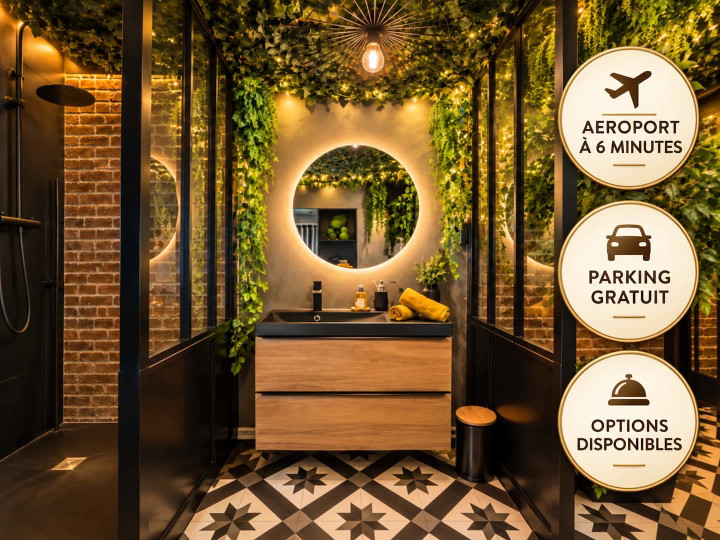 La Suite Tropicale Avec Jacuzzi Privé - Beauvais