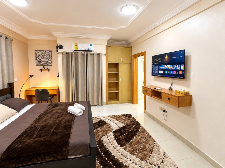 Expérience Moderne Dans Un Logement De 3 Chambres | Eden Court, Accra - Ghana