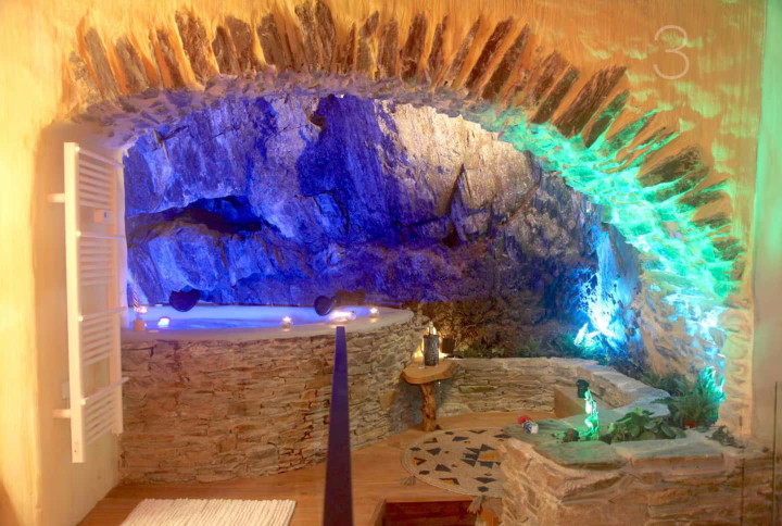 Troglodyte Jacuzzi In The City Centre, Nearby The Beach, Patio, A/c, Wifi - Banyuls-sur-Mer