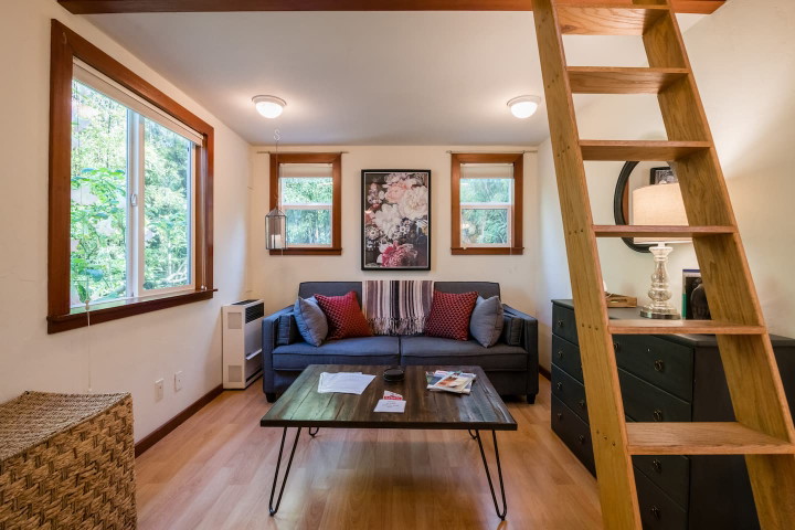 Cozy Studio W/ Loft Bamboo Yard Fast Wifisecure - Santa Cruz, CA