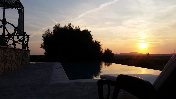 Infinity Pool, Entspannungsbereich In Llodrà D'en Pep, Stil Und Tradition, Bbq, A / C - Manacor