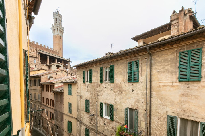 Via Dupré In Piazza Del Campo - Siena