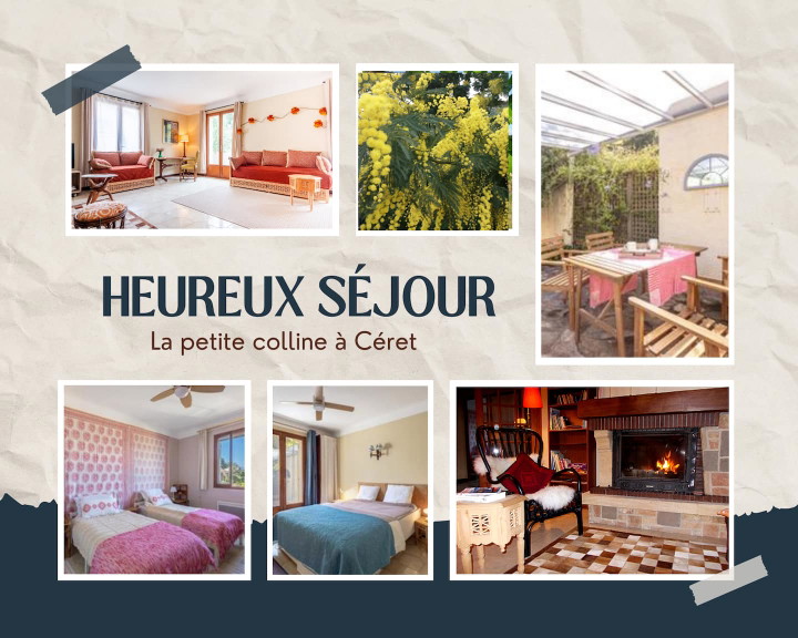 House With Views, Haven Of Peace, 2 Steps From The Center Of Céret. 4 To 6pers - Céret