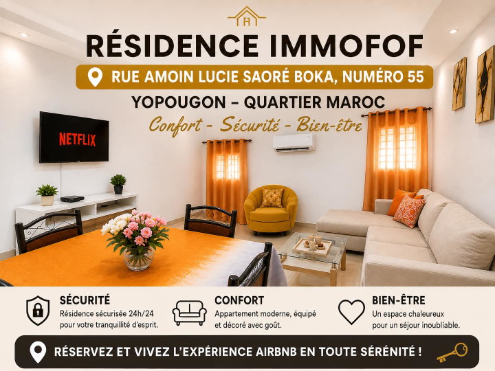 2 Pièces Cosy à Yopougon  2 Salles Deau - 