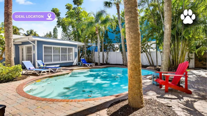 Lantana Cabana 3br North Clearwater Beach Home - Dunedin, FL