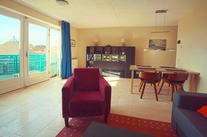 Apartamento Moderno Con Vistas A Las Dunas A 350 M Del Aparcamiento Wifi Del Mar Del Norte - Texel