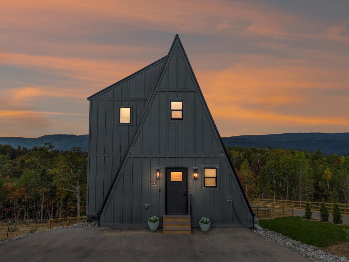 Sunset Peak | A-frame Bohemian Design | Hot Tub! - Lookout Mountain, TN