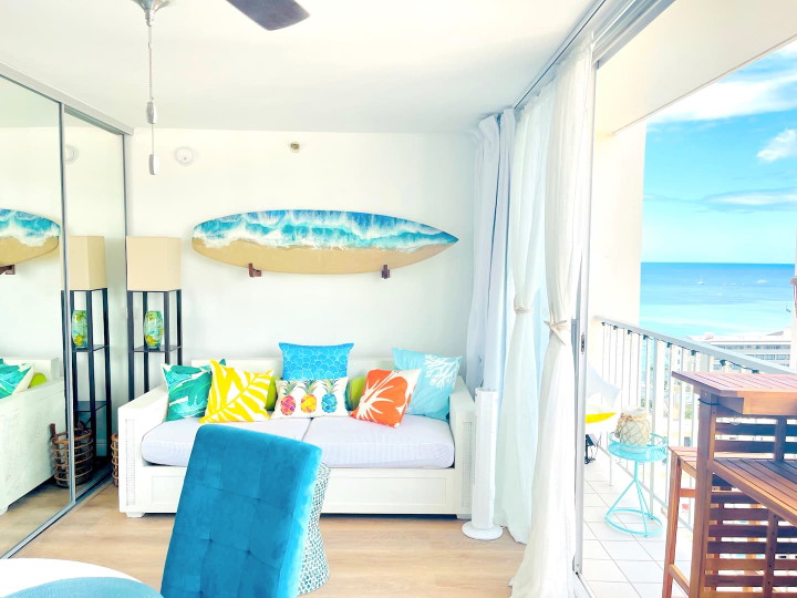 Waikiki Ocean View Studio, No Resort Fee - Honolulu, HI