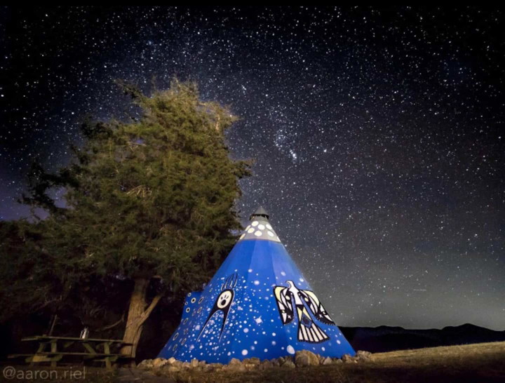 Tipi With A Great View Of The Blue Ridge Mountains - Virginia