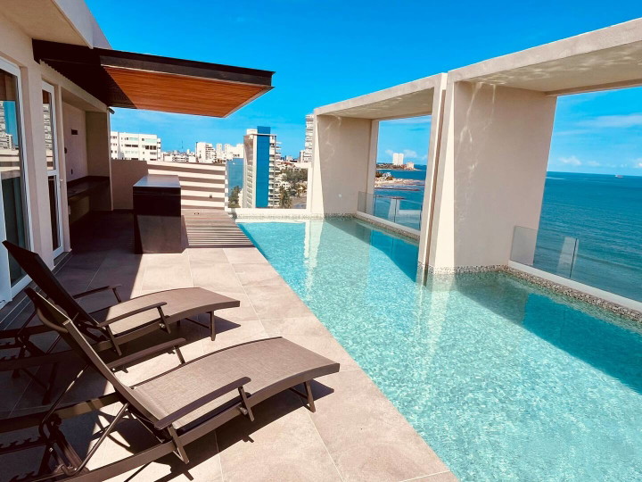 Beachfront Palms Apartment With Pool For 6 People - Boca del Río