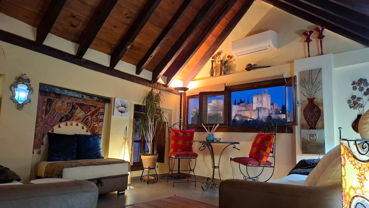 Full Alhambra Views Attic Penthouse With Terrace - Granada