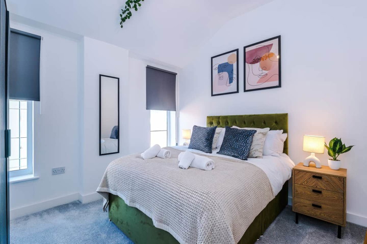 Lumineux Et Contemporain 1 Chambre | Emplacement Idéal - Warrington