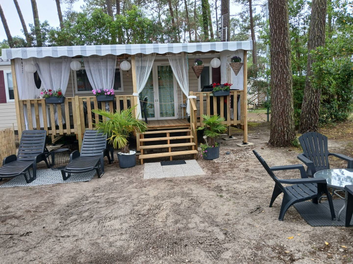 Mobil Home Climatisé( Landes ) - Contis-Plage