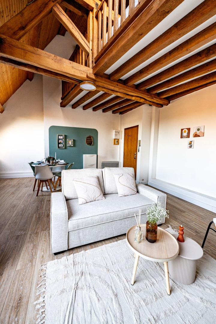 Notre Grand Studio Avec Mezzanine- Le Cocon - Beauvais