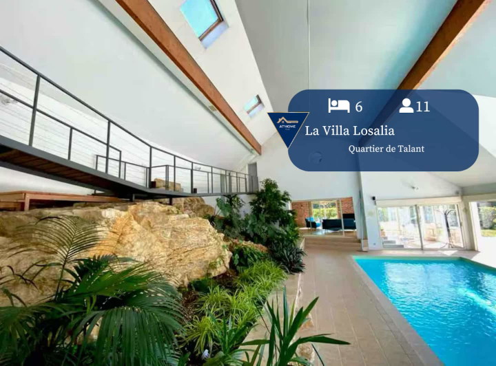 Villa Losalia - Indoor Pool - 5 Bedrooms - Dijon