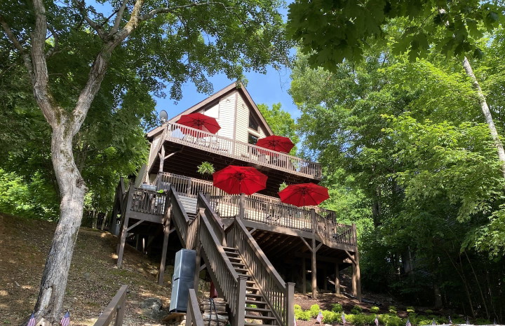 Lakefront Cabin Hot Tub, Firepit, Kayaks Gratis, Alquiler De Botes / Motos Acuáticas, 3 Cubiertas - Tennessee (State)