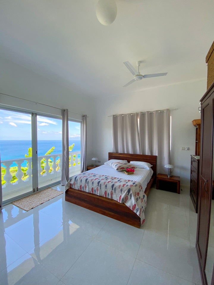 Rêve Bleu 4 - Ground Apt. Ocean View (4 Guest) - Mahé