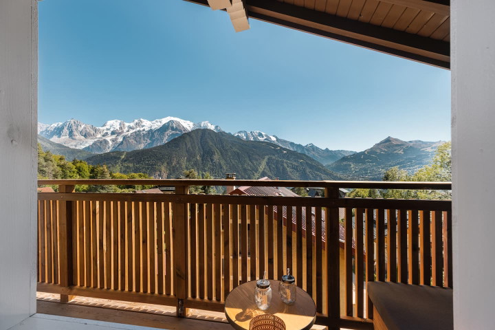 Appart Neuf Avec Vue Sur Le Mont Blanc Pour 6 Pers - Passy