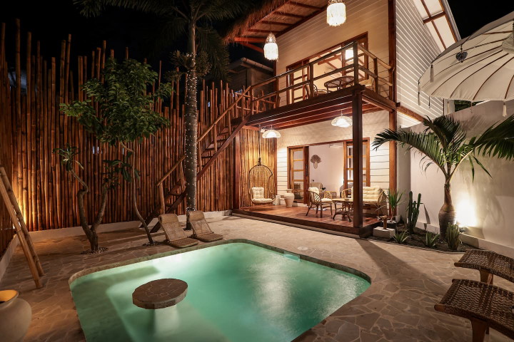 Casa De Palm - Luxury Private Pool 2 Bedroom Villa - Gili Islands
